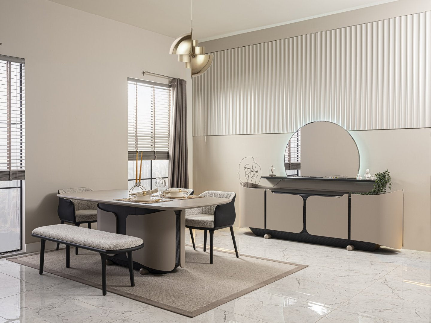 Valencia Dining Table– Woodworth.pk