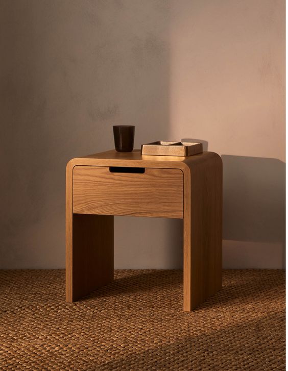 Arch Bedside table– Woodworth.pk